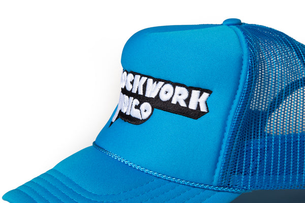 CLOCKWORK INDIGO TRUCKER CAP. – The Glorious Dead
